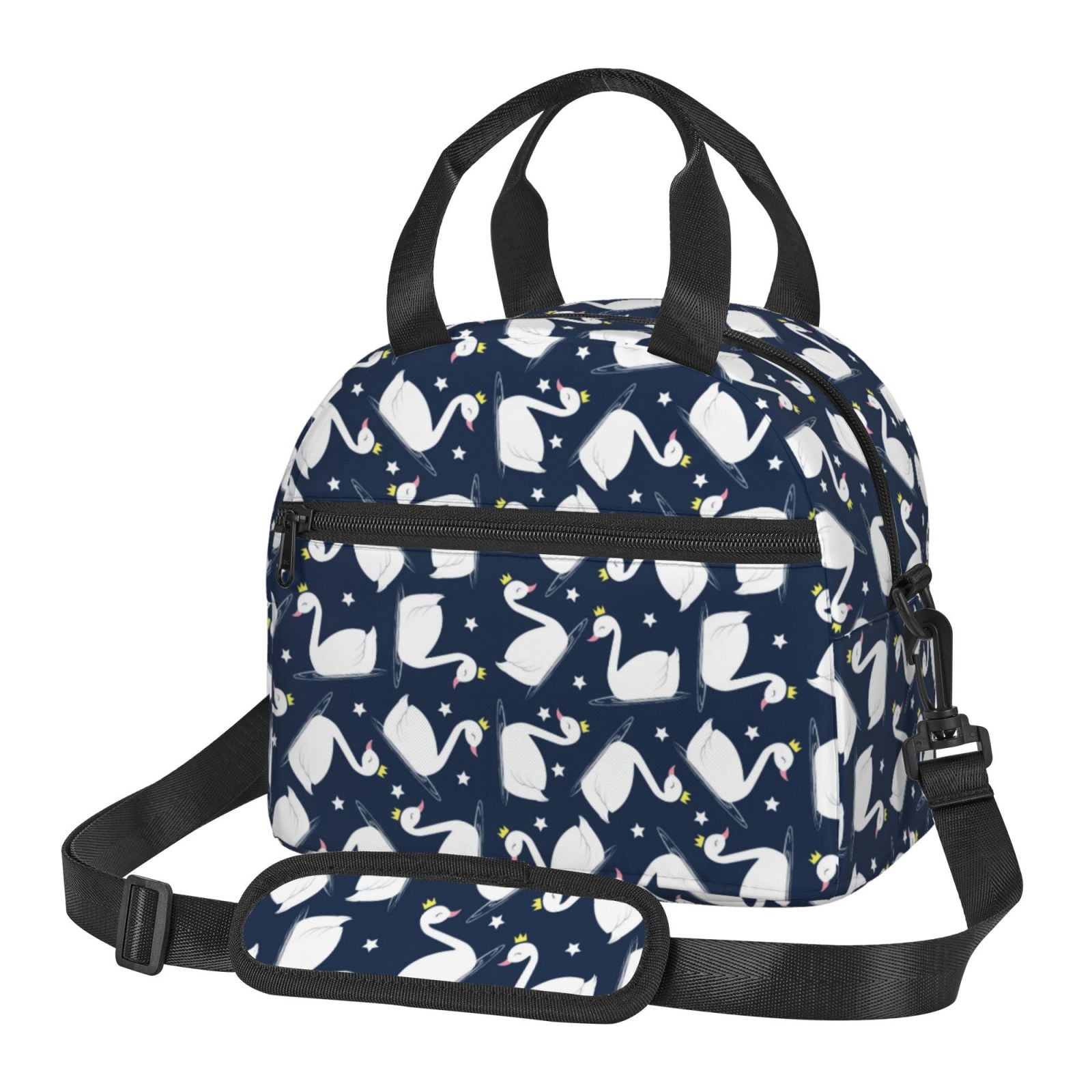 Qekee Swan for Lunch Box for Women and men, Insulated Lunch Bag with ...
