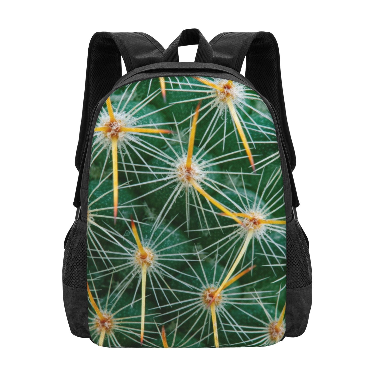 Qekee Thorns Of Macro Cactus for Travel Laptop Backpack for womem and ...