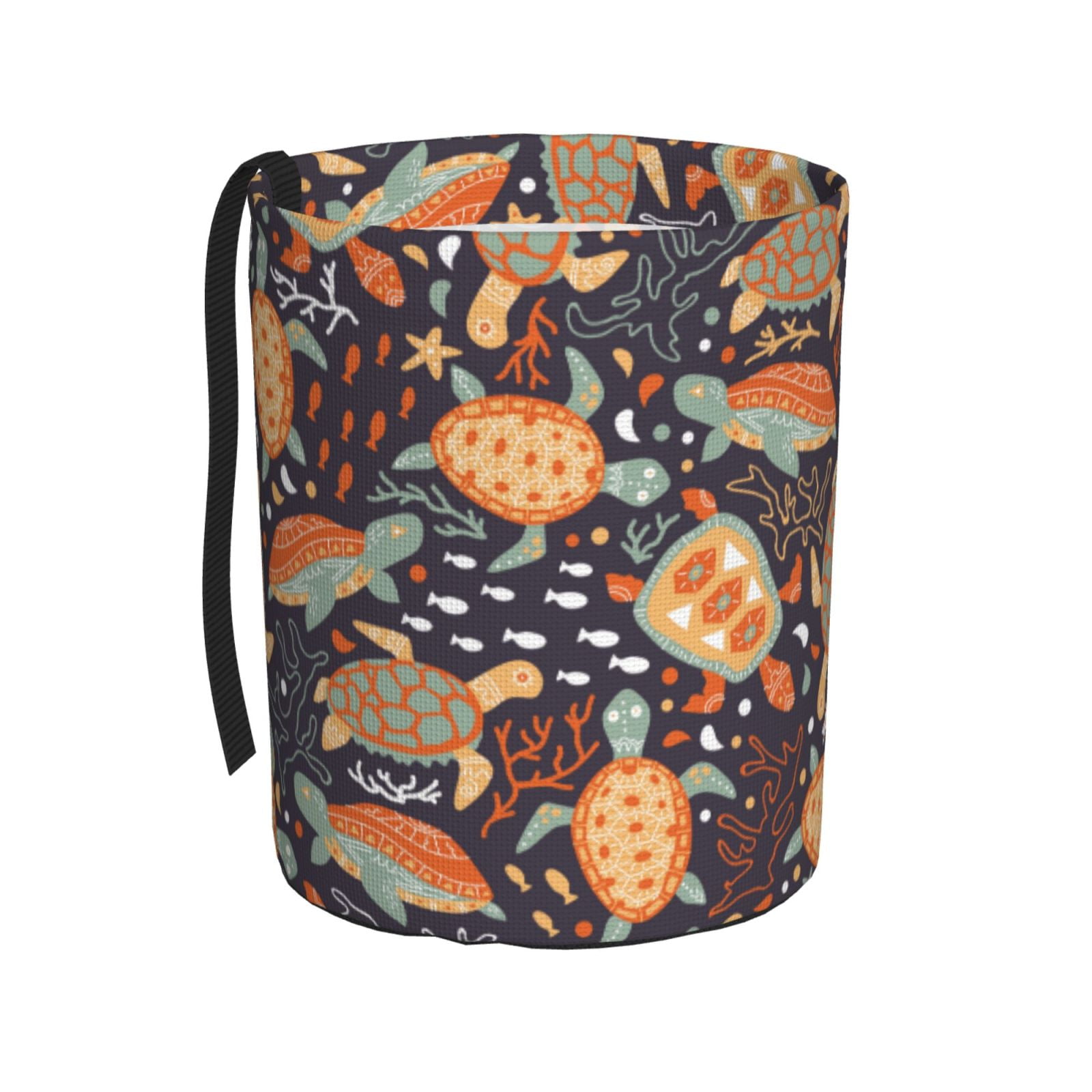 Qekee Turtles and Sea Plants Print Automotive Waterproof Portable ...