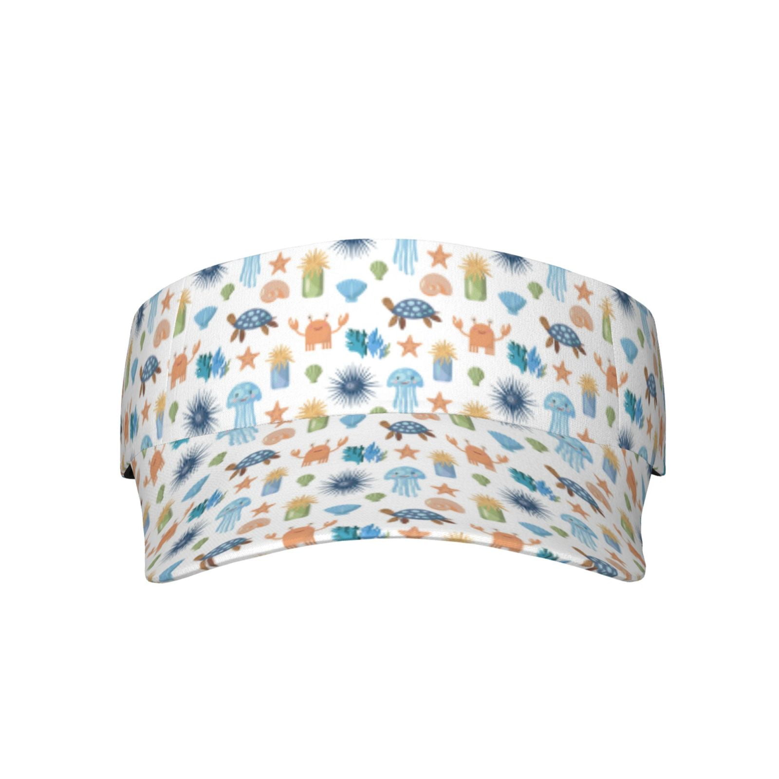Qekee Undersea Animals Adult Sun Protection Cap, Sun Hat, Golf Hat ...