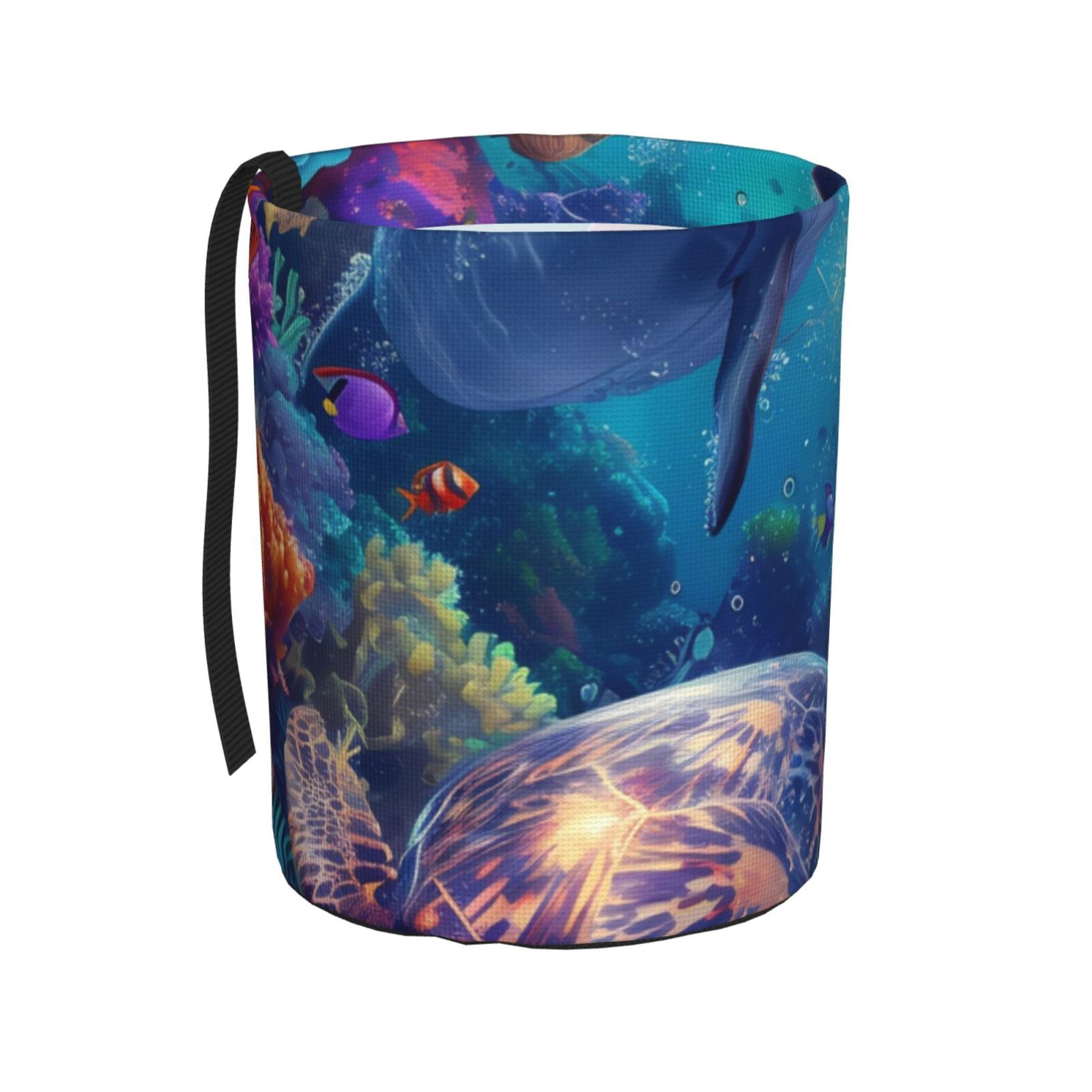 Qekee Underwater Turtle Dolphin Octopus Print Automotive Waterproof ...