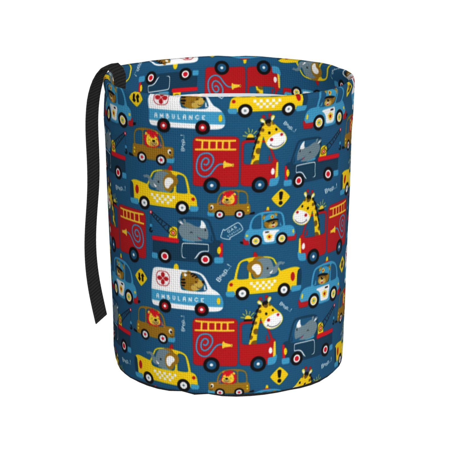 Qekee Vehicles Cartoon with Funny Drivers,Animal Drivers Print ...