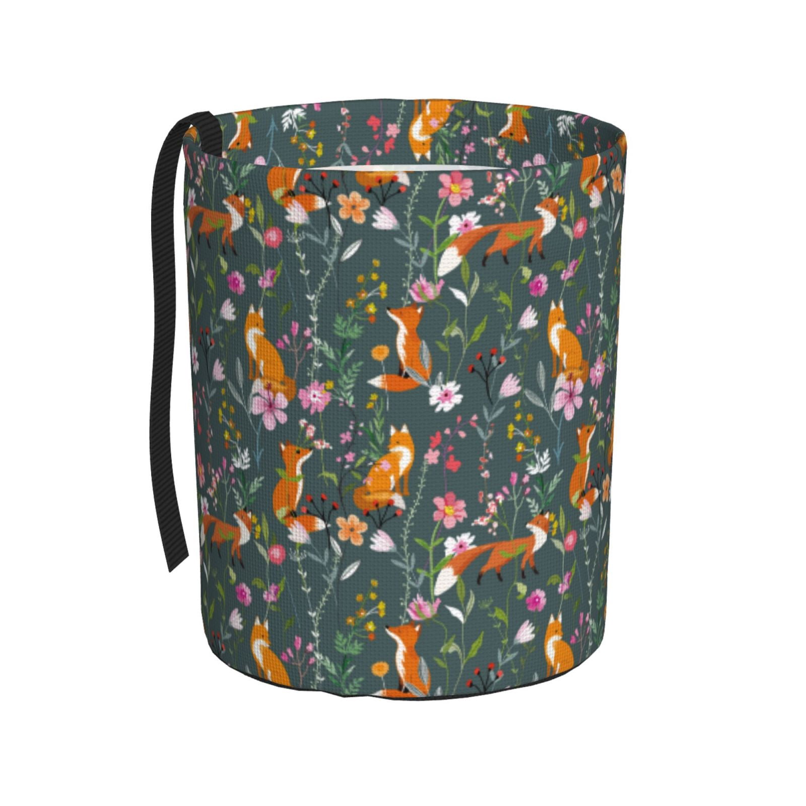 Qekee Wolf Fox In Flower Forest Print Automotive Waterproof Portable ...