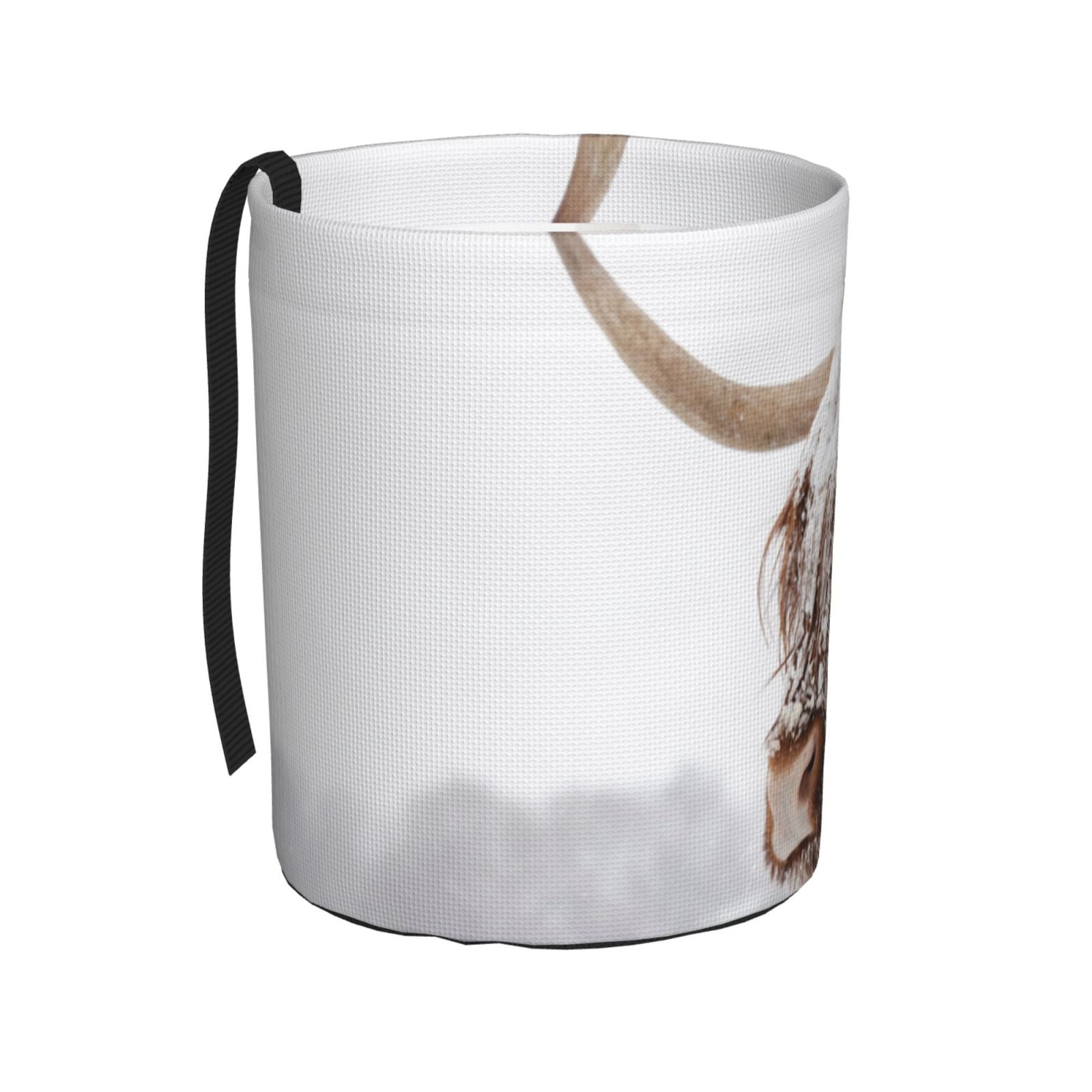 Qekee Yak Print Automotive Waterproof Portable Collapsible Trash Can ...