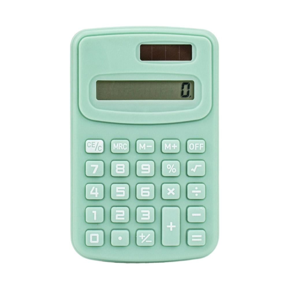 QenASHaing 10-Key Solid Color Calculator, 3.9-Inch Portable Design with ...