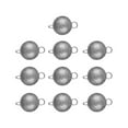 QenASHaing 10pc Lead Fishing Sinkers 5g-14g with Quick-Change Swivel ...