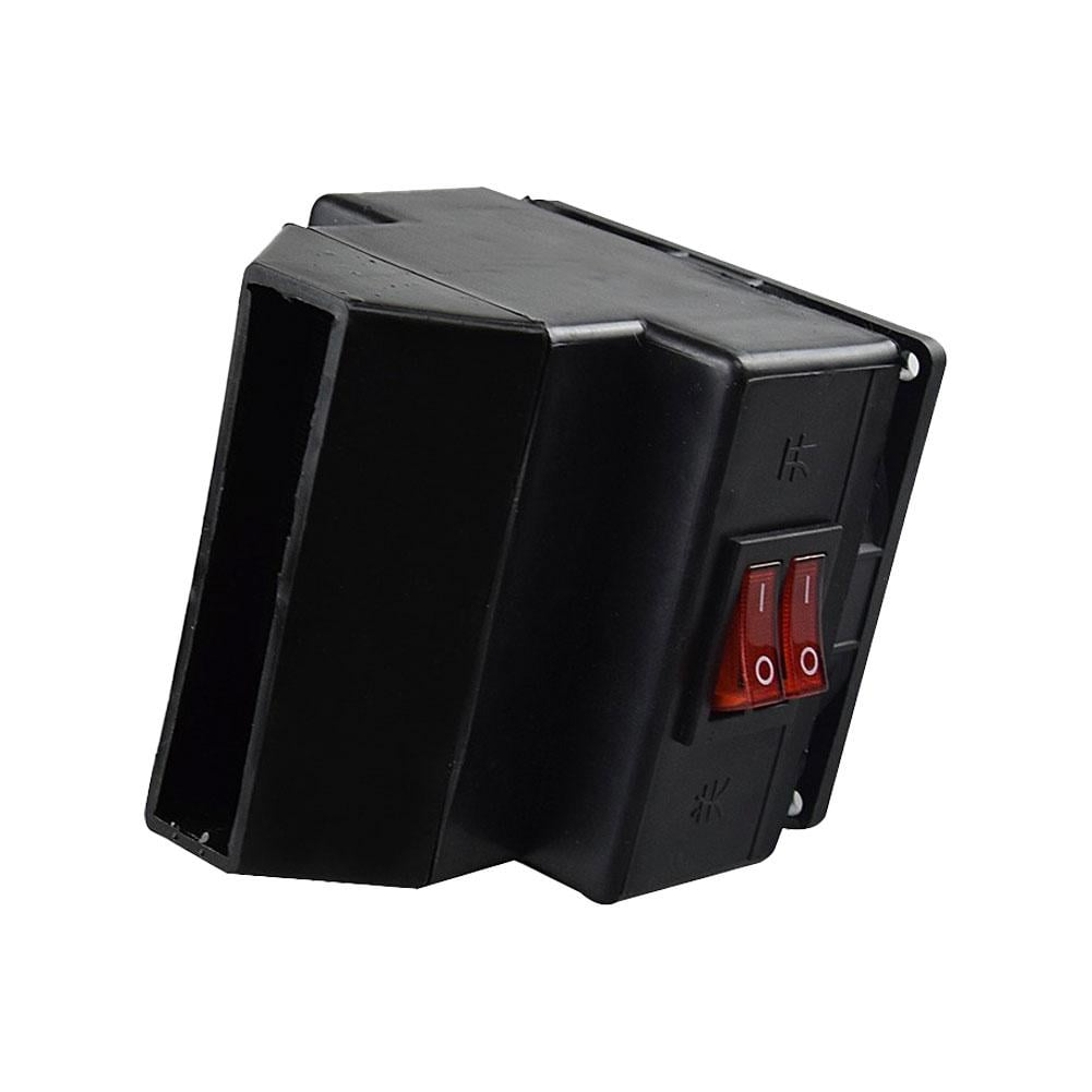 QenASHaing 12V Portable Car Heater with 1 Outlet, Fast Heating and ...