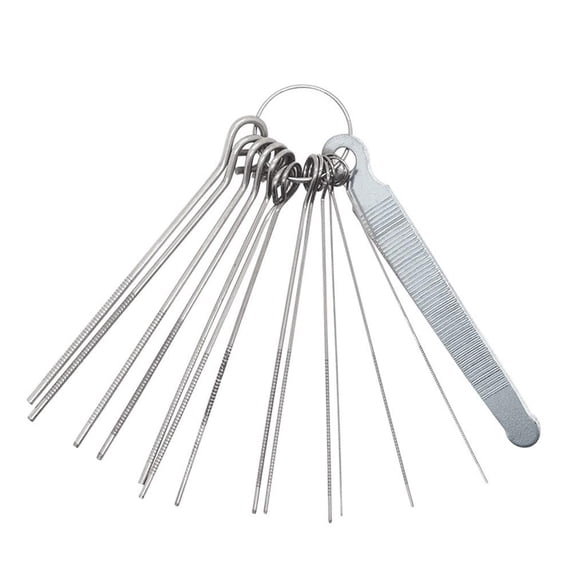 QenASHaing 13-Piece Carbon Steel Guitar Repair Tool Set with Nut and ...