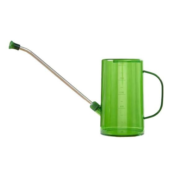QenASHaing 1L Stainless Steel Long Spout Watering Can with Ergonomic ...