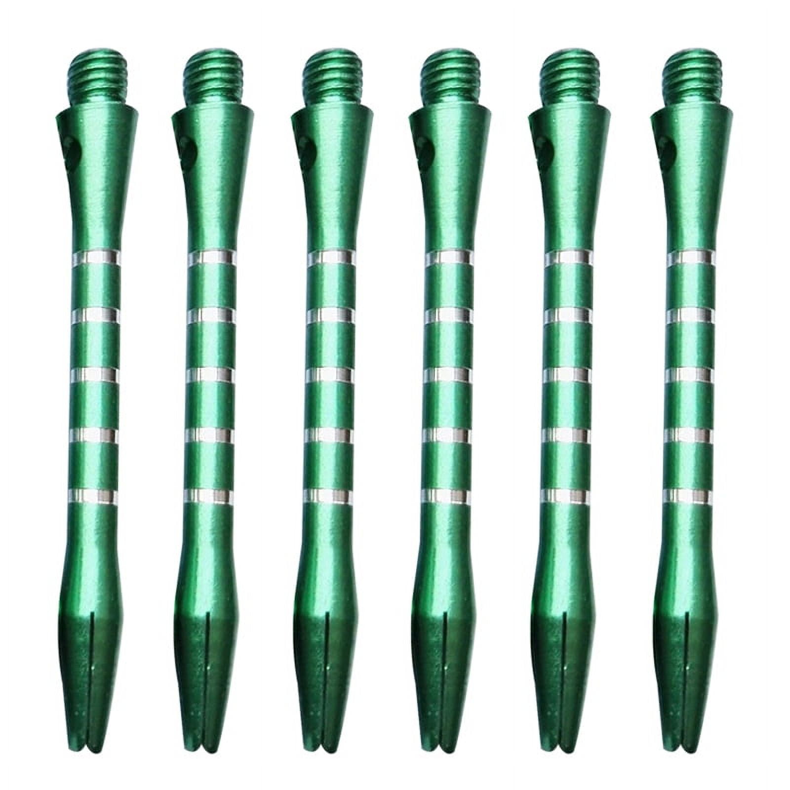 QenASHaing 6-Pack Aluminum Alloy Throwing Darts, Durable Color-Engraved ...