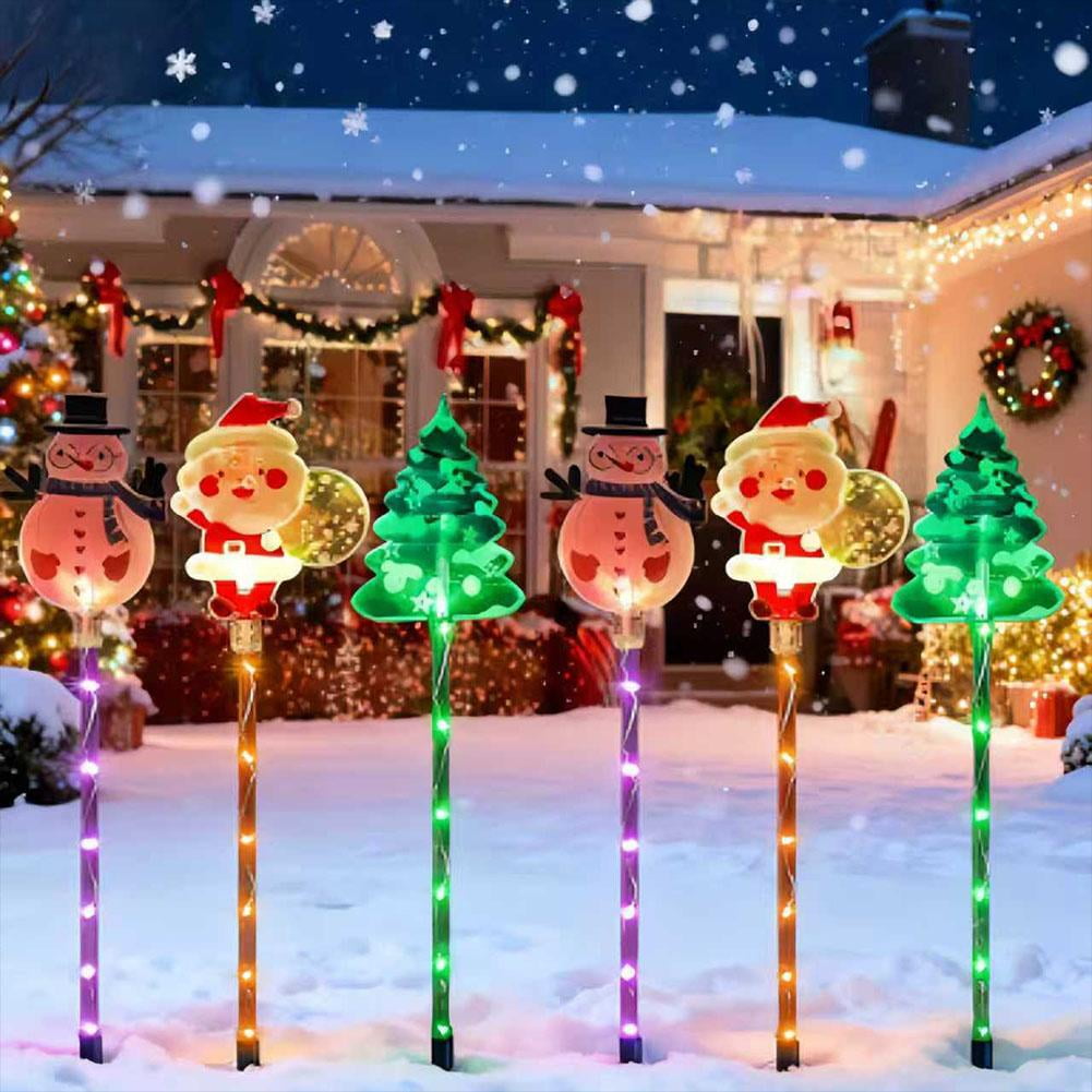 QenASHaing 6-Piece Solar LED String Lights Set, Energy-Saving Auto-On ...