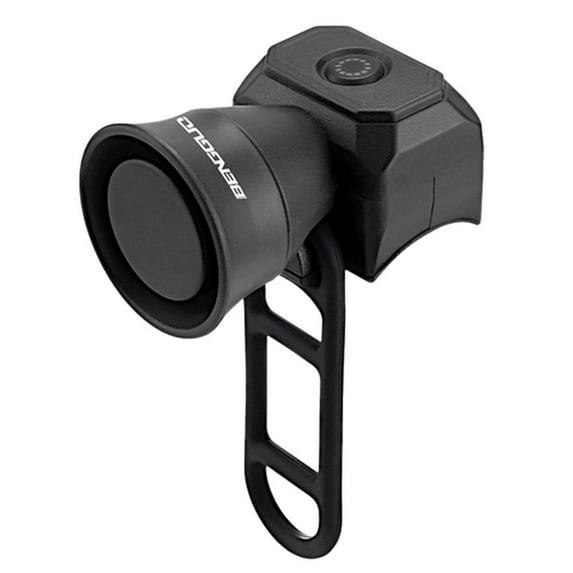 QenASHaing ABS Bicycle Horn with 5 Sound Modes, USB Rechargeable and ...