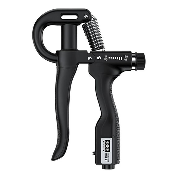 QenASHaing Adjustable Hand Grip Strengthener 5-120kg with LCD Display ...