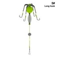QenASHaing Anti-Bottom Small Explosive Fishing Hook, High-Strength ...