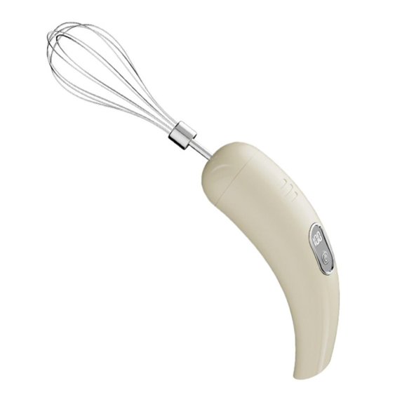 QenASHaing Cordless Handheld Mixer with 2 Stainless Steel Whisks, 5 ...
