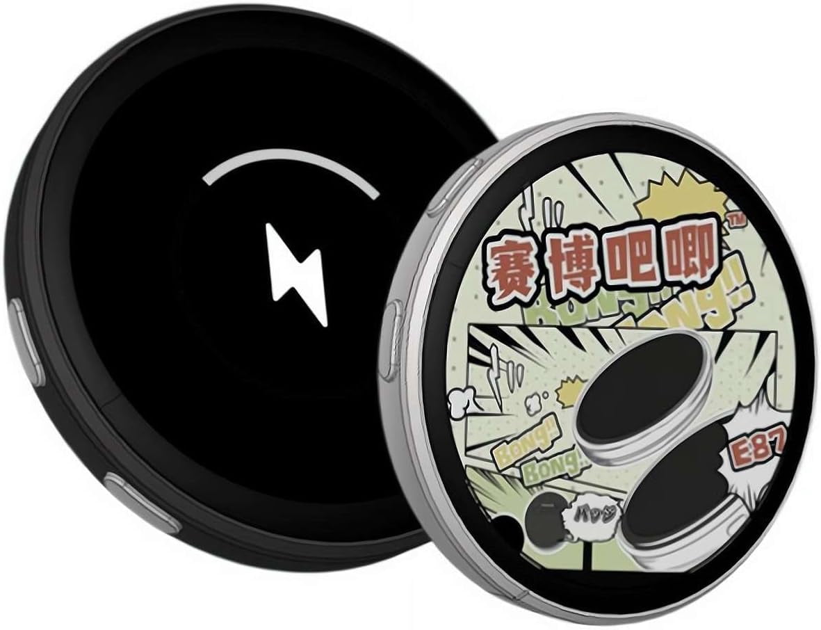 QenASHaing Digital Badge Pin, Electronic Badge with 1.7-Inch HD ...