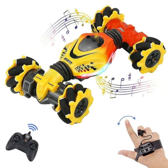 QenASHaing Gesture RC Car, 1:24 4WD Transform Off-Road Stunt Car with ...