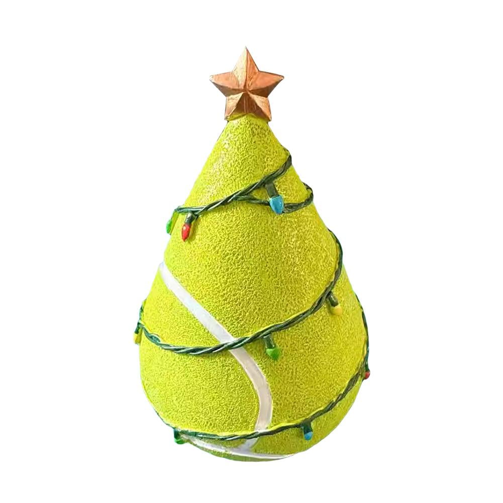 QenASHaing Lighted Football Christmas Tree Ornament for Festive Sports ...