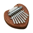 QenASHaing Mini Wooden Kalimba Finger Piano with Animal Shape, Easy ...