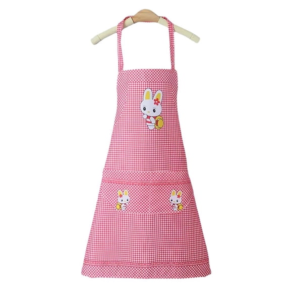 QenASHaing Polyester Kitchen Apron 24x28 in, Easy-Clean Stain ...