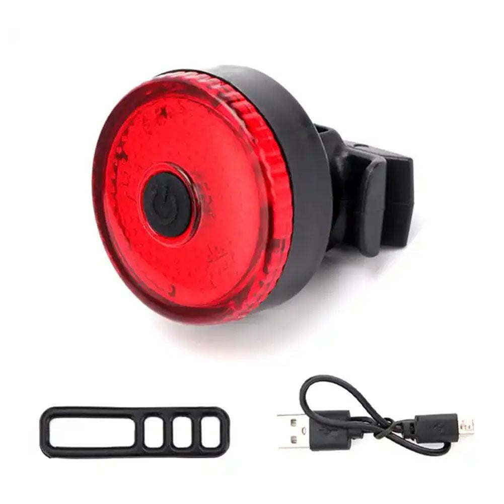 QenASHaing Rechargeable Bike Tail Light with 3 LED Beads, 5-10 Hour ...