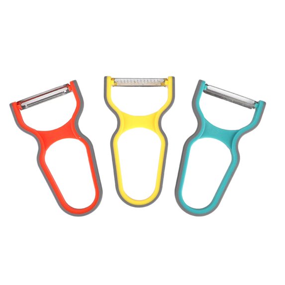 QenASHaing Set of three versatile graters in red, yellow, and blue ...