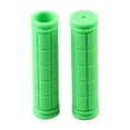 QenASHaing Soft Rubber Bicycle Grips, 4.88 Inch Shock-Absorbing Anti-Slip Handles, for Mountain ...