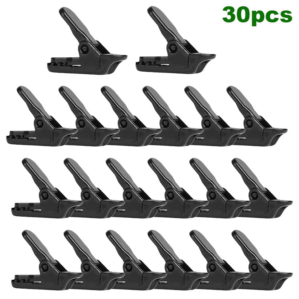 QenASHaing Tarp Clips Awning Clamp, Tarp Clamps Heavy Duty Lock Grip ...