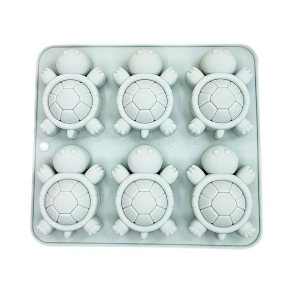QenASHaing Turtle Ice Cube Mold 2-Pack, Food-Grade Silicone Easy ...