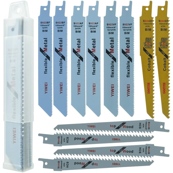 Reciprocating Saw Blade Sets