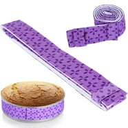 Pluokvzr 2 Pack Bake Even Strip Cake Strips Cake Pan Dampen Strips for ...