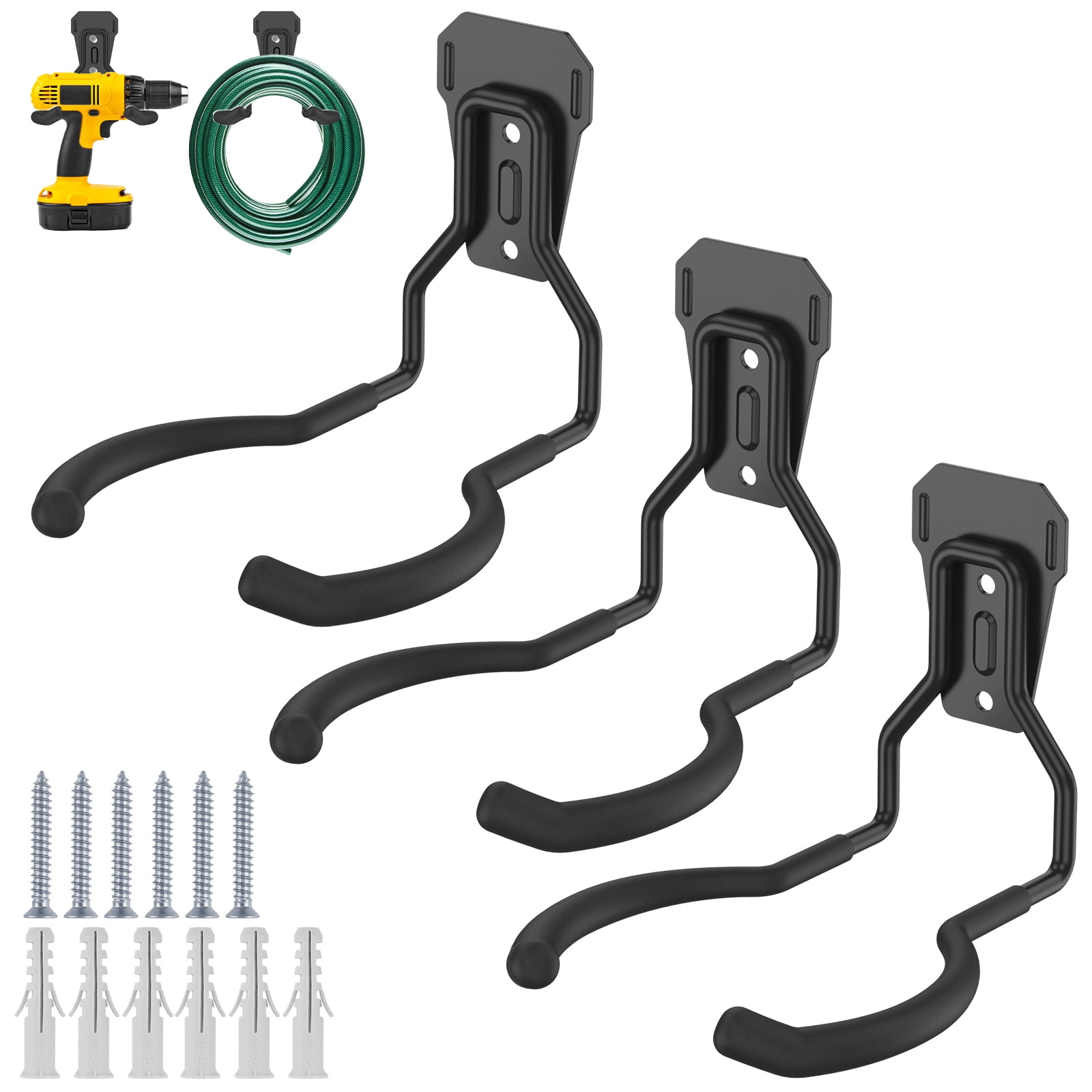 Qenwkxz Garden Power Tool Hanger String Trimmer Bracket Hardware Hooks ...