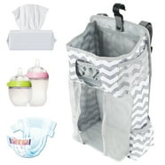 L.A. Baby Diaper Stacker, Gray Solid Print - Walmart.com