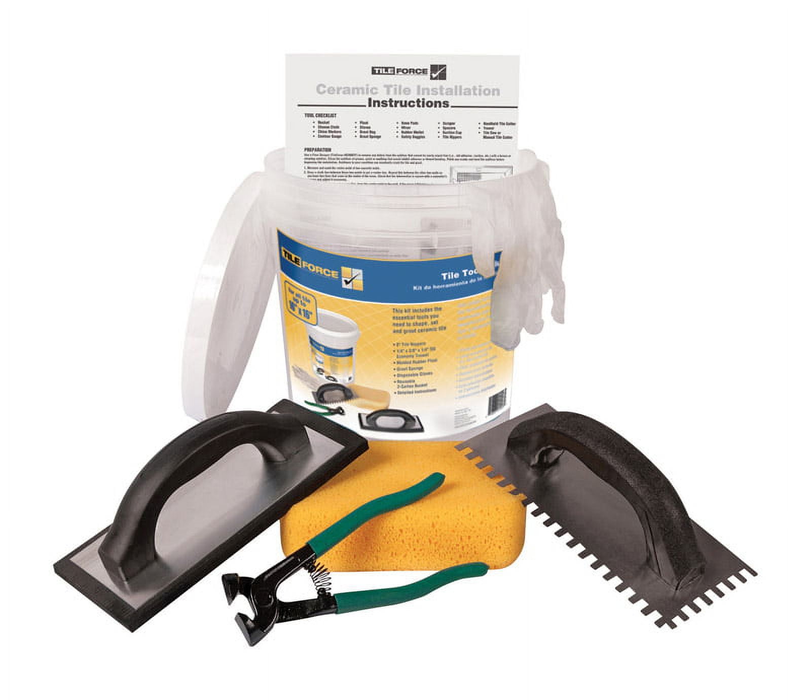 TILE INSTALL BUCKET KIT (Pack of 1) - Walmart.com
