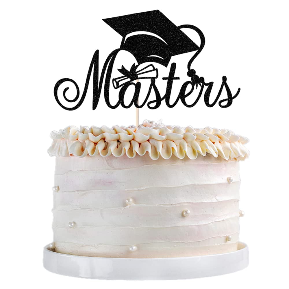 Qertesl Masters Cake Topper, 2025 graduation RST1 cake topper, Congrats ...