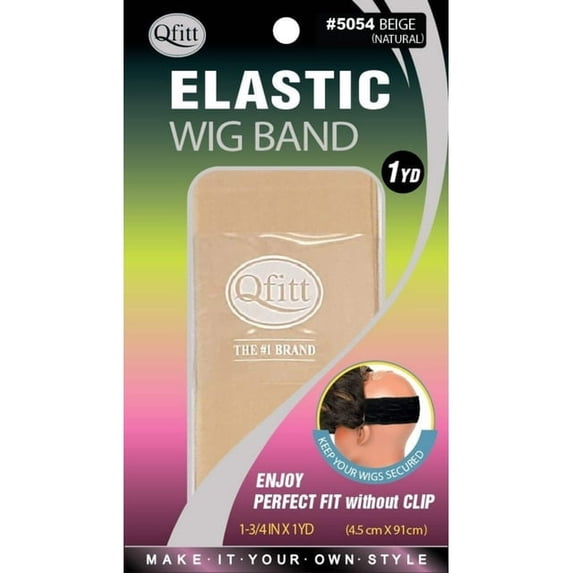 Qfitt - Elastic Wig Band BEIGE/NATURAL - Walmart.com