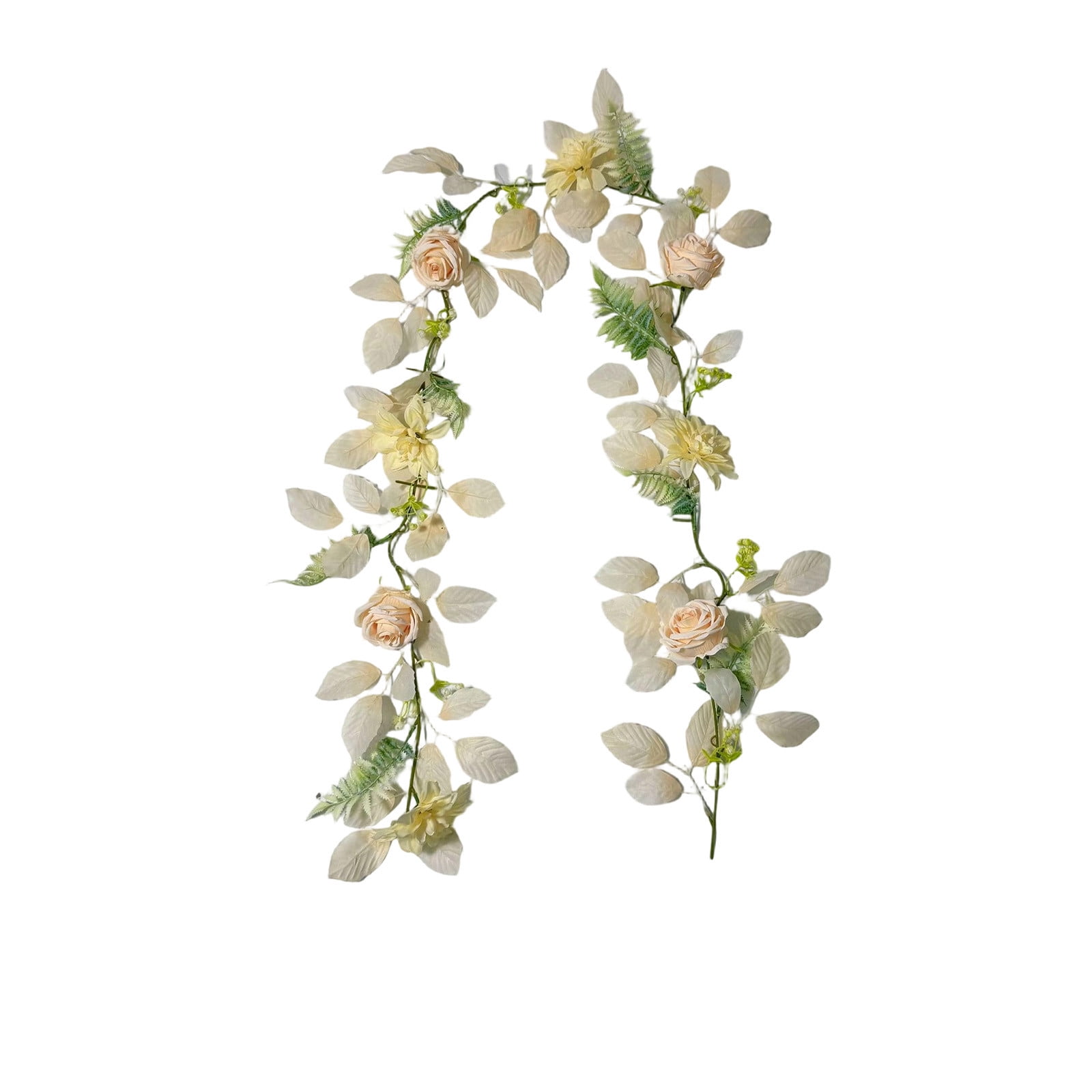 Qholemyo Artificial Rose Vines Valentines Day Decorations Indoor ...