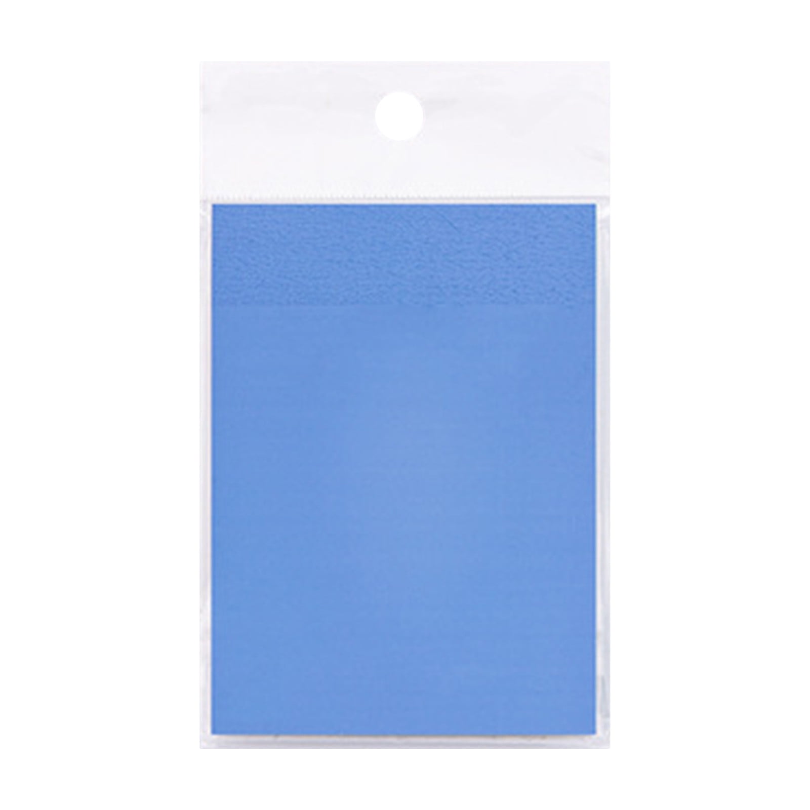 Qholemyo Clear Transparent Sticky Notes Self Stick Note Pads Waterproof ...