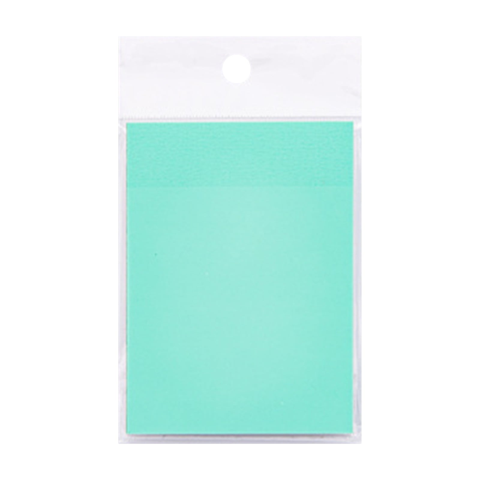 Qholemyo Clear Transparent Sticky Notes Self Stick Note Pads Waterproof ...