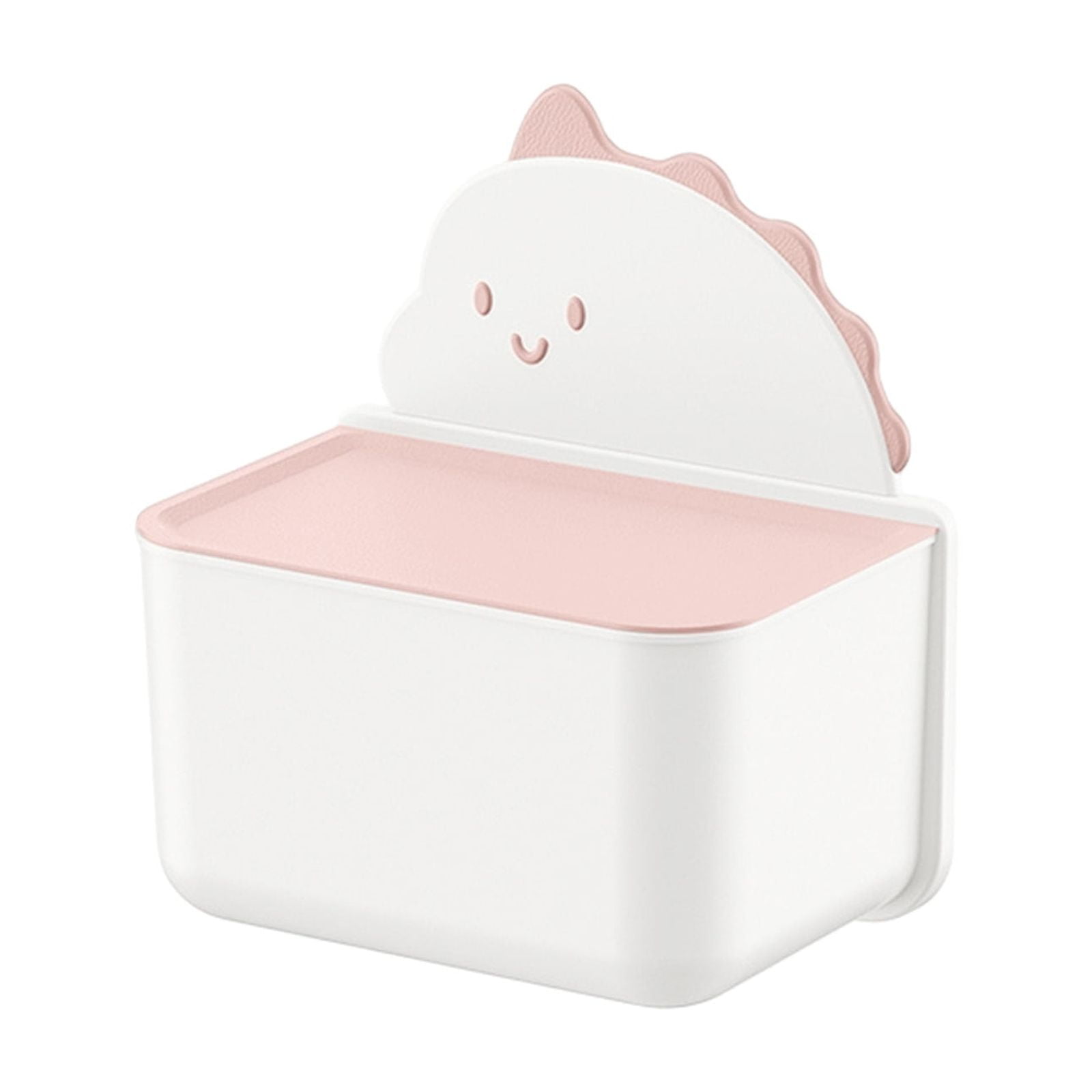 Qholemyo Concise Bathroom Tissue Box Wall-mounted Hole-free Toilet ...