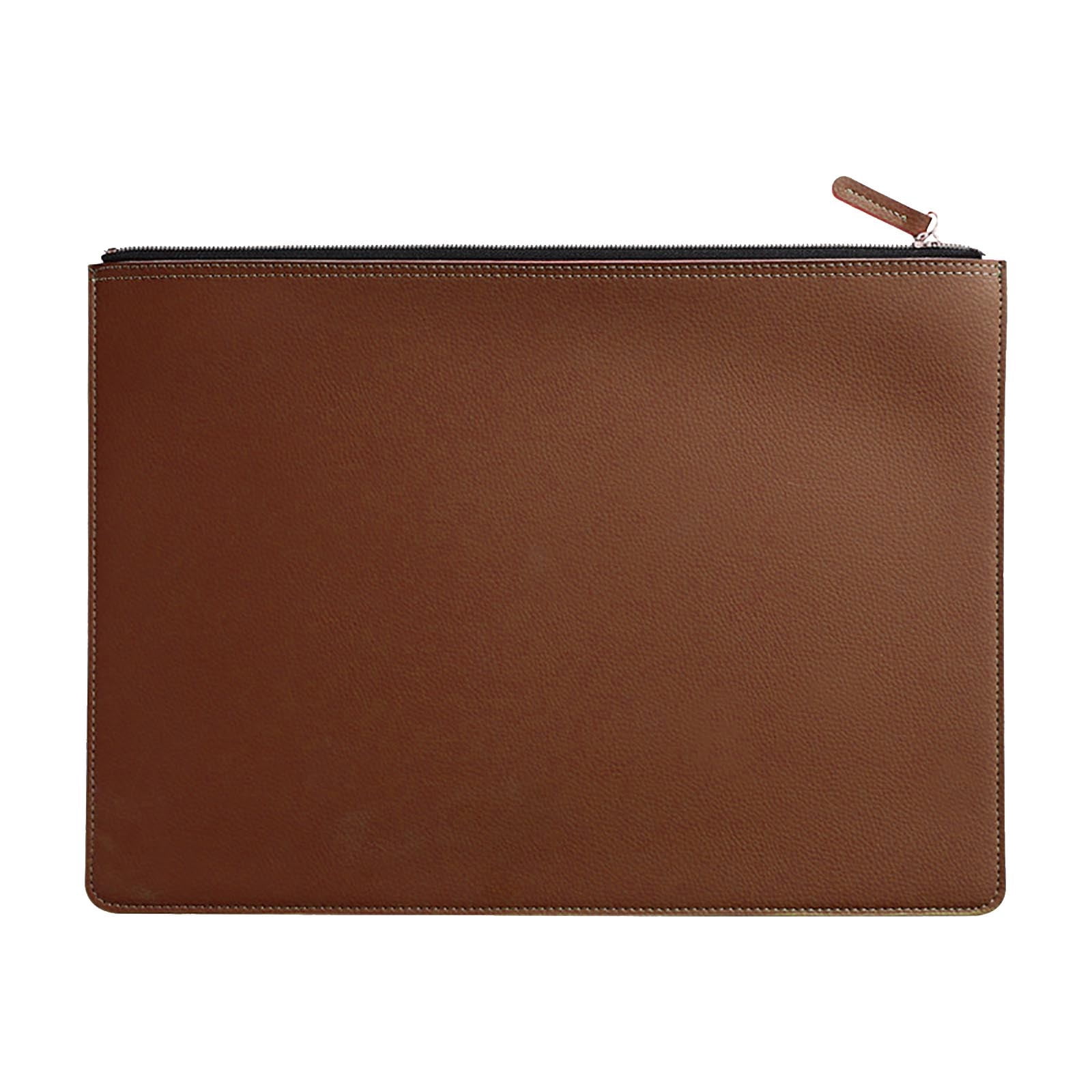 Qholemyo High End Waterproof Leather Document Folder File Organizer For ...