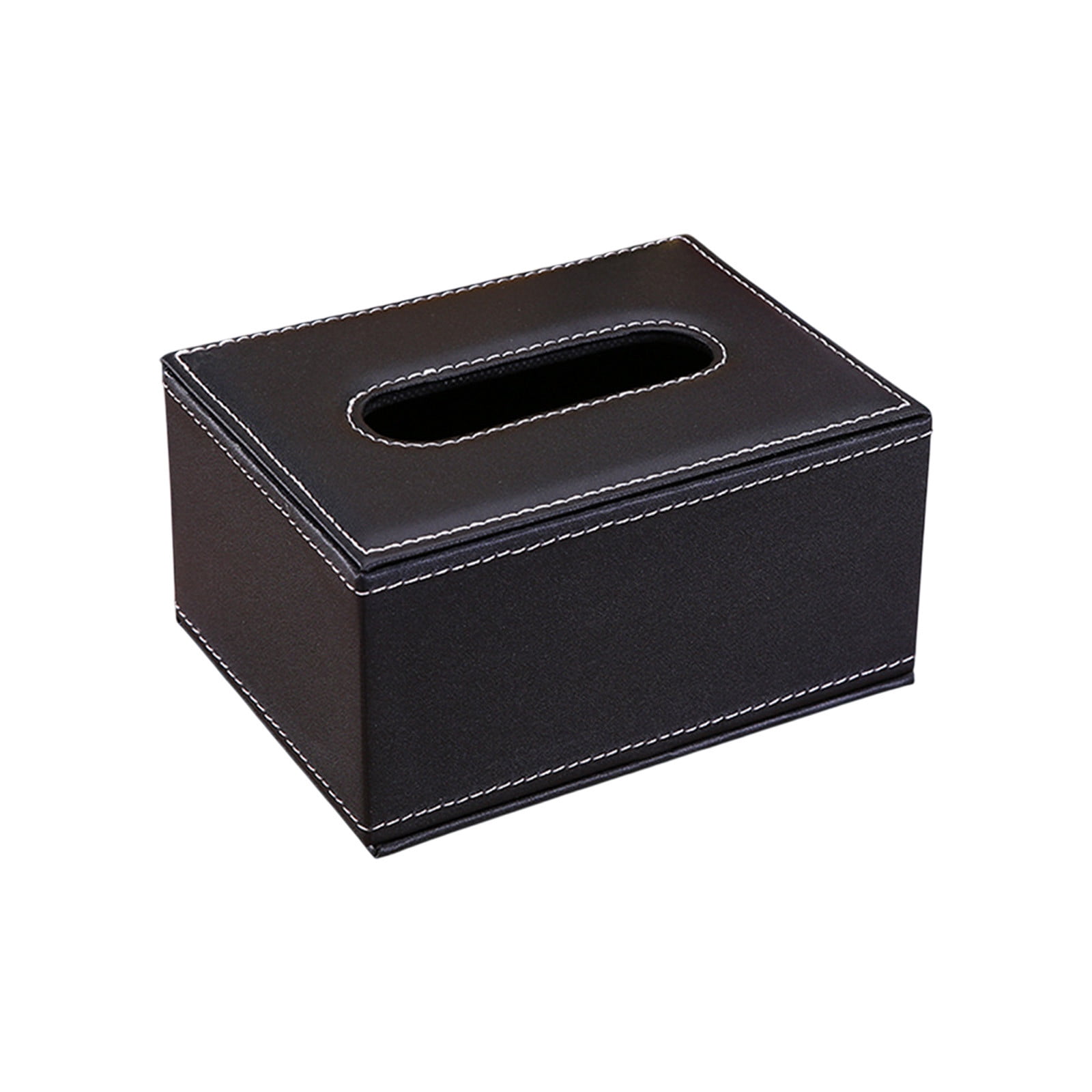 Qholemyo Leather Hotel Tissue Box Leather Restaurant Hotel Drawer Box ...