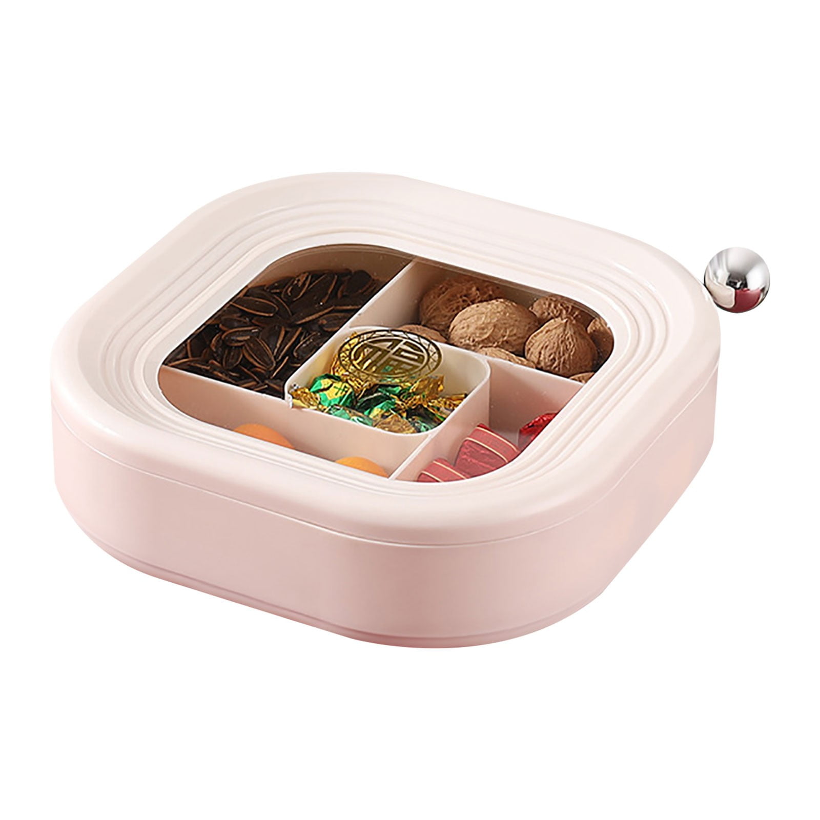 Qholemyo Multi Layer Compartment Candy Box Dried Fruit Snack Storage ...