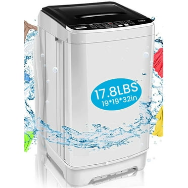 HOMCOM 2-In-1 Washing Machine and Spin Dryer, 1.38Cu.Ft Fully Automatic ...