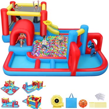 Free Shipping! Costway Inflatable Water Slide Animal Shaped Bounce ...