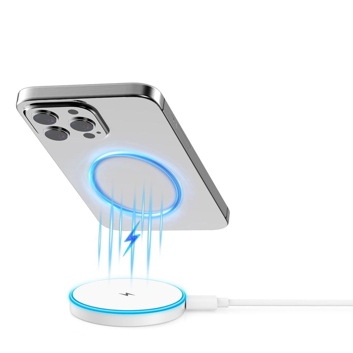 Qi Wireless Charger Magnetic Phone Charging for iPhone/Samsung/Google ...