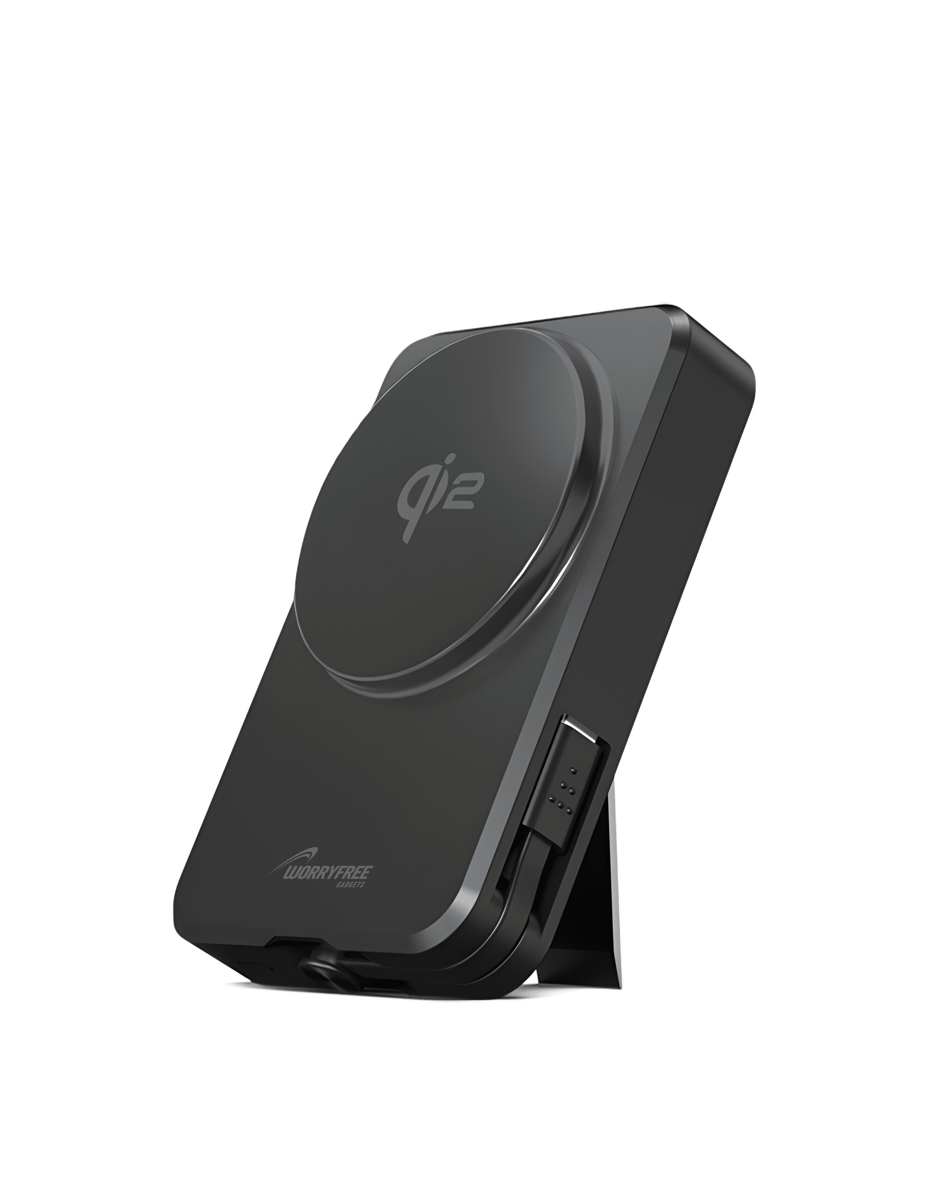 Worryfree Gadgets Wireless Magnetic Power Bank for Cell Phones, Qi2 ...