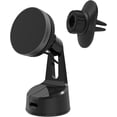 Qi2 MagSafe Mount Charger, 15W Suction Cup Windshield/Dashboard Cell ...