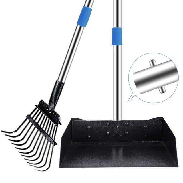 er For Dogs Spotty Aluminum Telescoping Metal Handled Poop Tray With ...