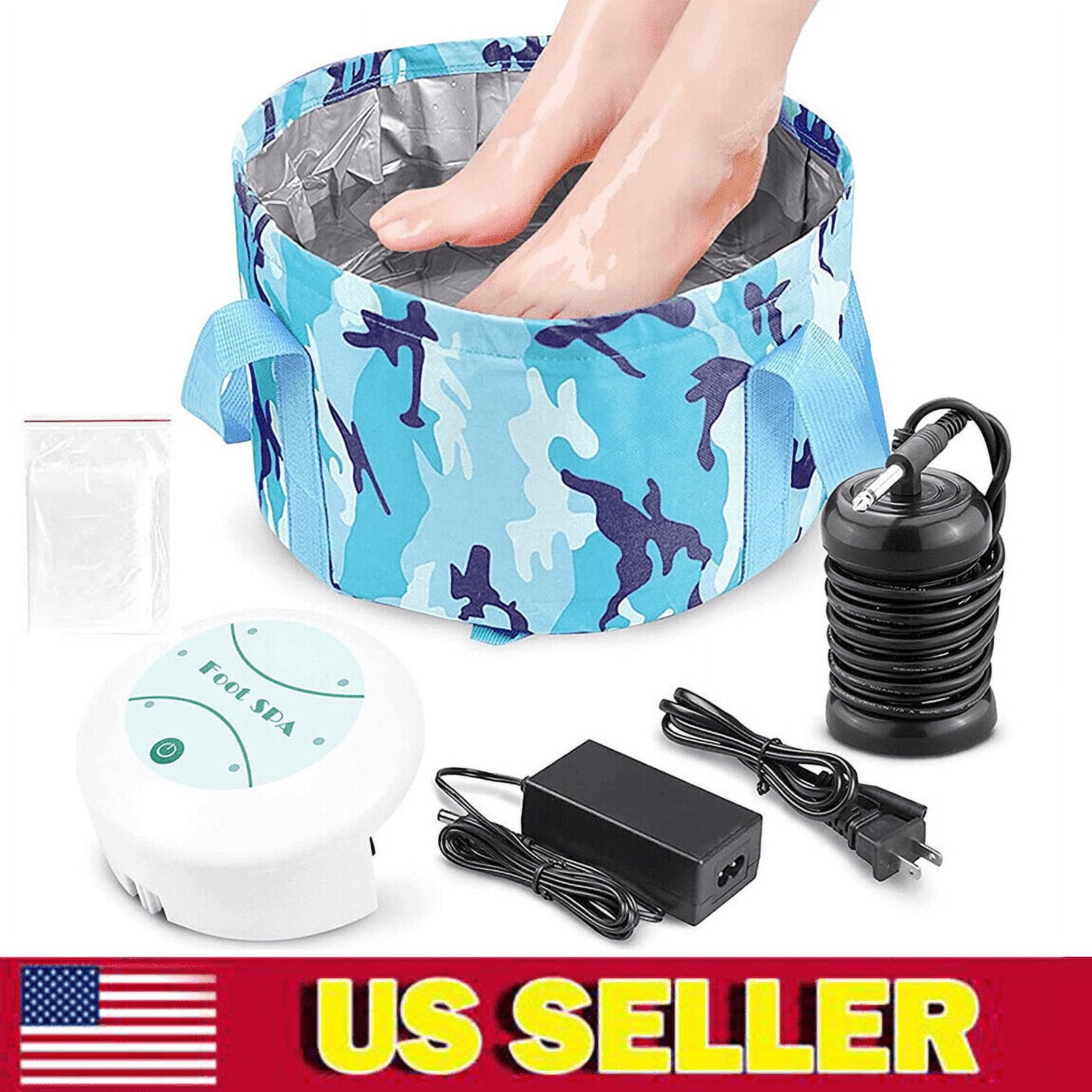 QiQiBaby Ionic Detox Foot Bath Spa Cell Spa Cleanse Machine with ...